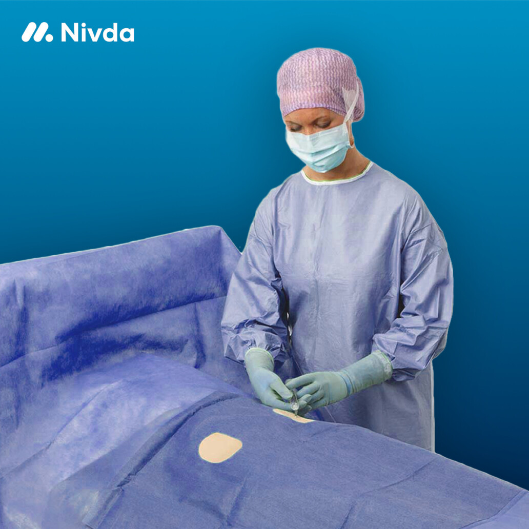 Angioplasty Drape Kit Manufacturer & Exporter | Sterile Surgical Drapes ...